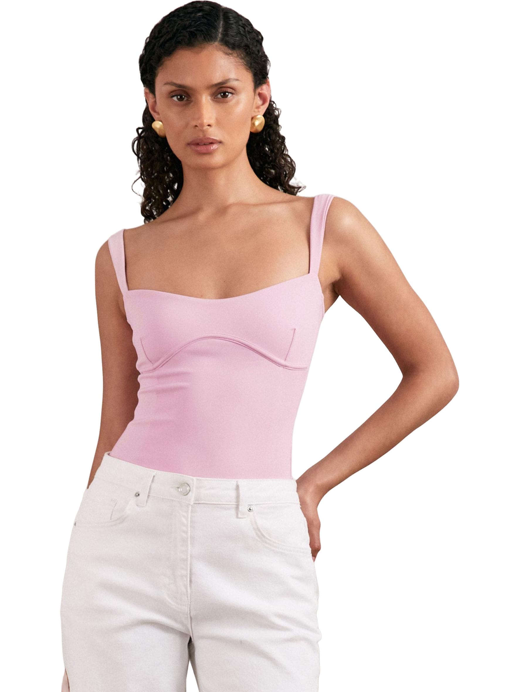 GOOD AMERICAN Scuba Sweetheart Bodysuit